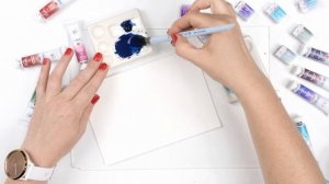 Обзор гранулирующих акварельных красок "Белые ночи" от Екатерины Голанд