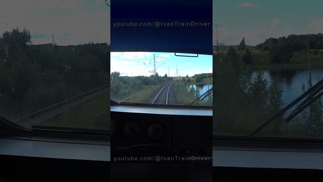 Озеро Нигозеро на электричке ЭД9М