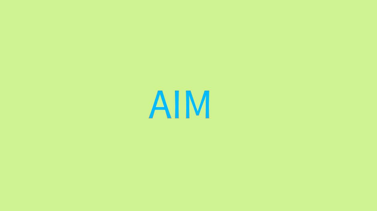тренировка AIM