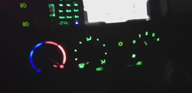 Светодиодная подсветка печки