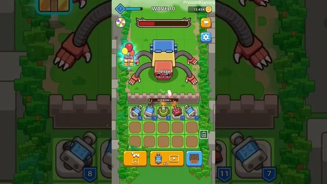 Alphabet Defense Towers Battle Gameplay Walkthrough Tutorial Wave 11-16 (iOS, Android) #shorts