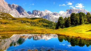 Красивые горы снятые с дрона . великолепная музыка для отдыха