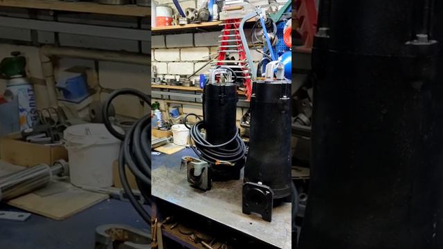 Меняем Grundfos SEG на дренажный канализационный насос Aquastrong EDSP.