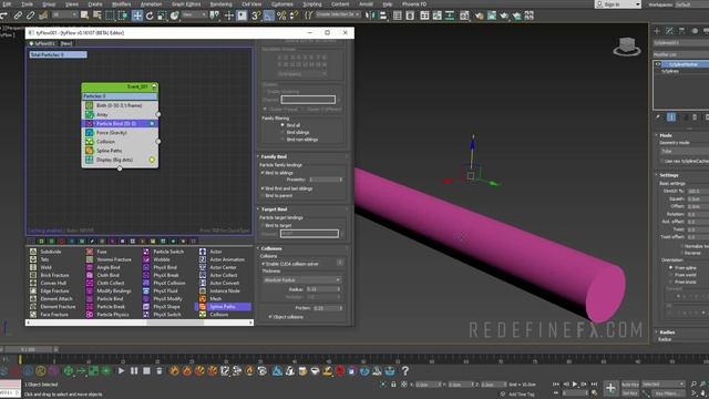 3_02.Array Operator _ CUDA Particle Binds _ Radio Waves - RedefineFX