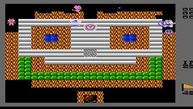 Mappy City (Battle City Hack) (NES, 1985) Уровень 45 смотреть онлайн ...