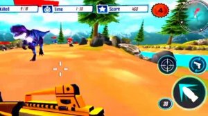 Jurassic World Dinosaur Hunting Game Gameplay - 3D Dinosaur Hunting Game- Dino Game Walkthrough Hun