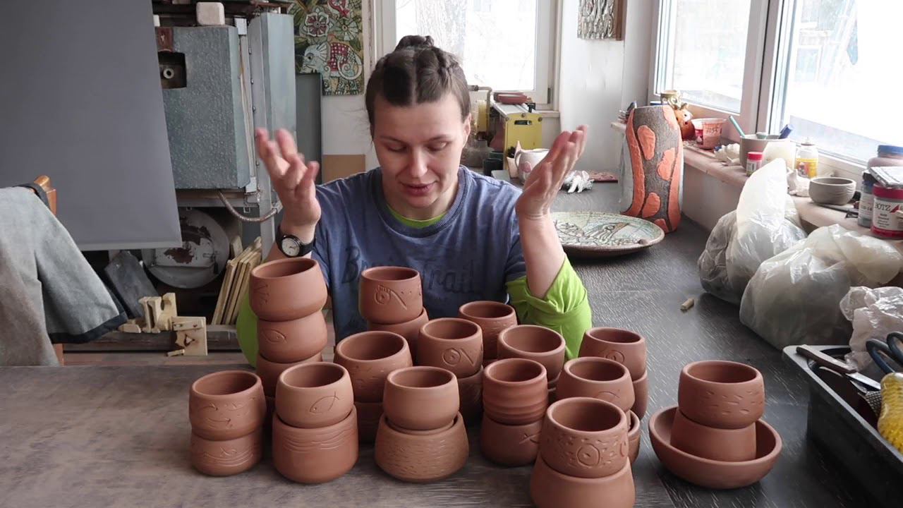 Серия 1. Про глазуровку чашек