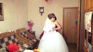 Сборы жениха и невесты утром