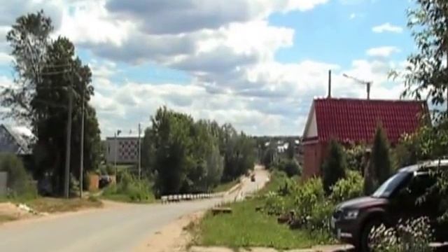 Очередной велопоход Юля с папой 40 км в д. Паганур.mp4