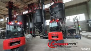 www.compasstech.ru Комплекс перевалки сыпучих материалов Compasstech