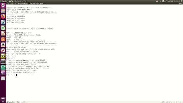 Embedded Linux (Part-8) Boot the Linux Kernel from u-boot using TFTP boot