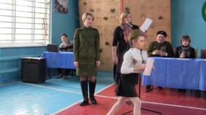 Награждение Строевая подготовка 1- 4 класс