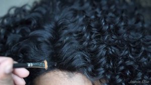 OUTRE SYNTHETIC LACE FRONT WIG L PART BATIK - DOMINICAN CURLY
