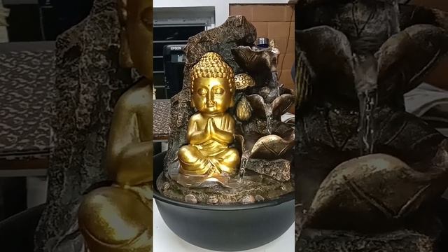 buththar sit the fountain ⛲ #water #fountain #yoga #mate #making #natural #dyeing