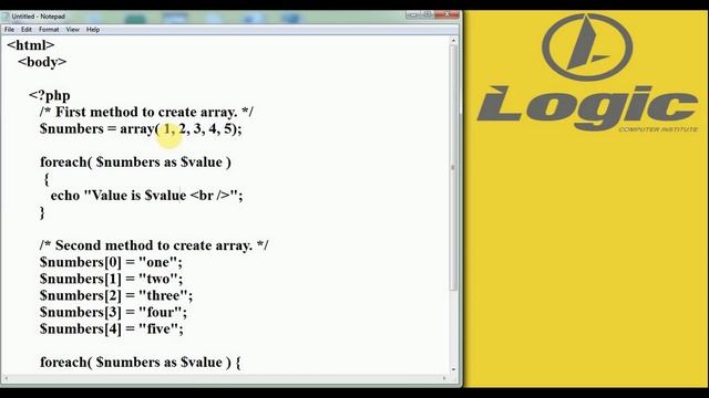 Numeric Array In Php смотреть онлайн видео от Php Архитектура в хорошем качестве и бесплатно 