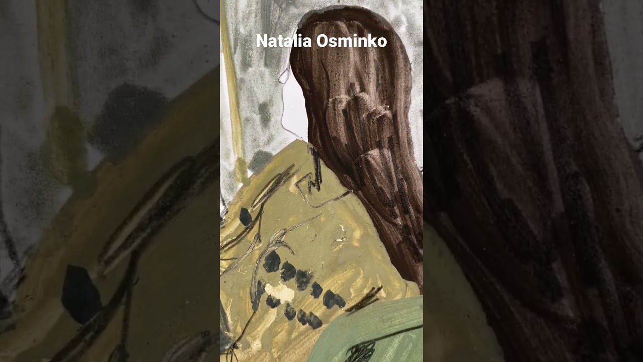 Графика оригинал «Портрет», А4, картина