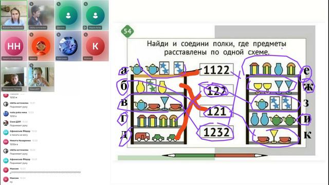 Математика 4 класс. Мини группы. ОУ 05.09.2024