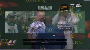 Grand Prix des Etats-Unis 2015 - Le podium
