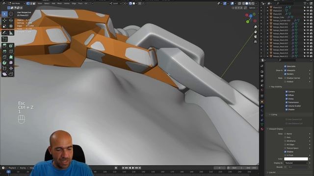28. Chain retopology - Create a commercial game 3D character