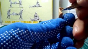 Сборка фигурки из полистирола