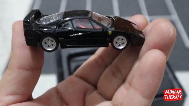 TOMICA LIMITED VINTAGE NEO FERRARI F40 BLACK VERSION | DETAIL NYA TLV ...