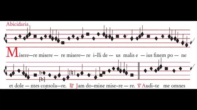 Abicidiaria : Miserere illi Deus