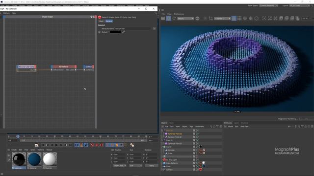 41. User Data Nodes - Reading Mograph and Field Colors