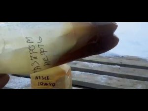 Заморозка и сравнение моторных масел в дизельный двигатель #татнефть #газпромнефть #neste