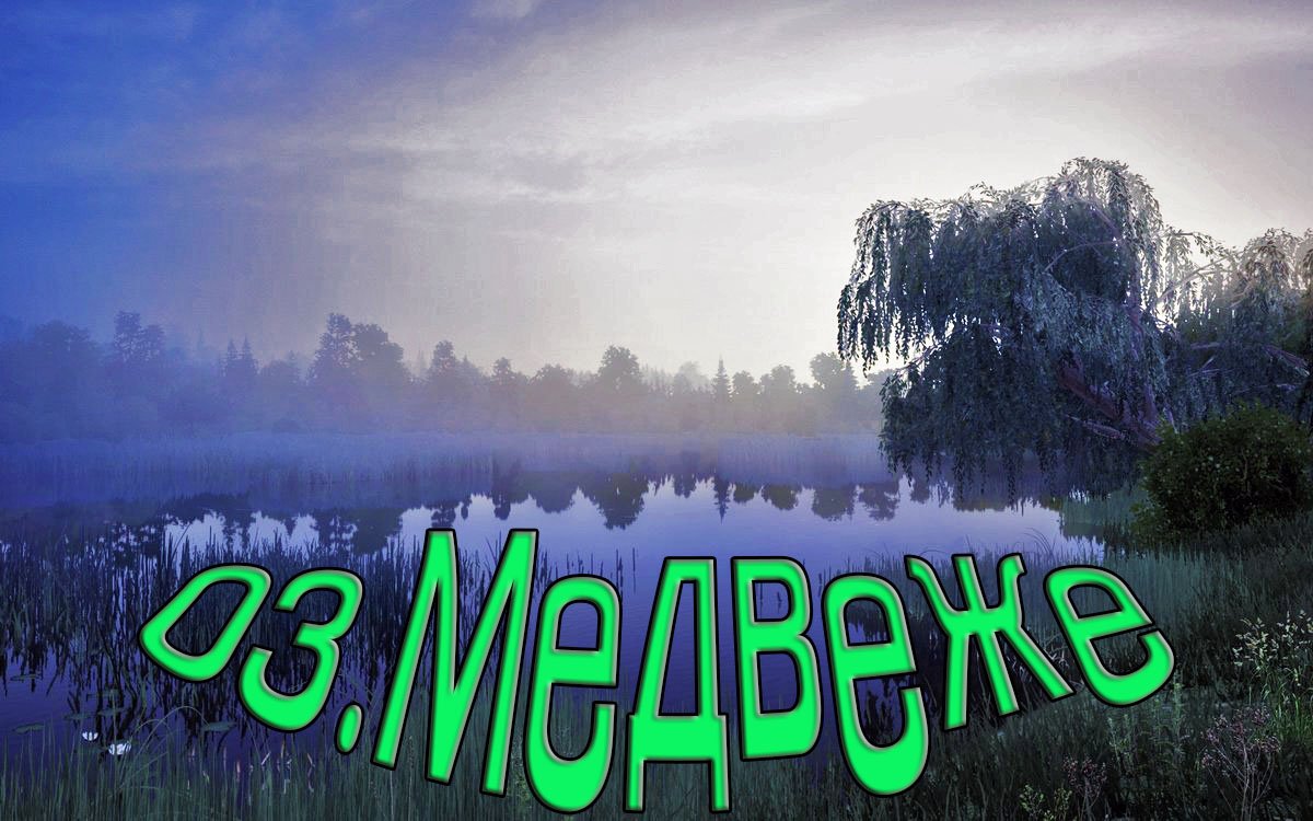 Русская Рыбалка 4 /PP4/ оз. Медвежье  Усач обыкновенный