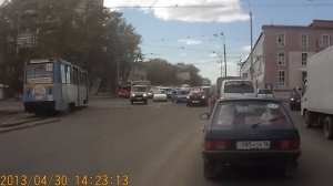 Блатной на встречке. Позор ГАИ Усть-Каменогорска
