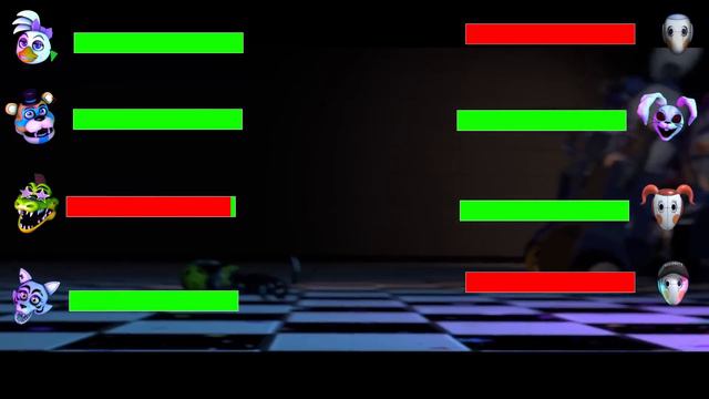 [SFM FNaF] Top 5 SECURITY BREACH vs FNaF Fight Animations WITH Healthbars - смотреть видео ...