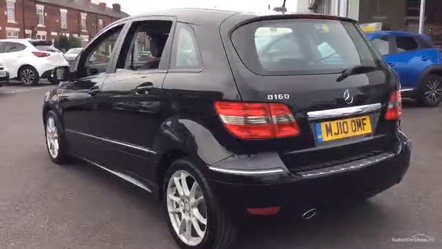 MERCEDES B CLASS B160 BLUEEFFICIENCY SPORT BLACK 2010 - смотреть видео ...