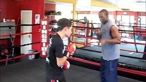 Little Chris & Floyd Mayweather SR 1 on 1 Session - Sponsored by Glove Game Boxing & Gabe Ostrovsky