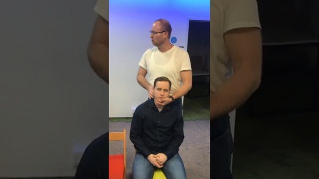Мануальная терапия неврологу Антону Епифанову. Выполняет Казакевич Виталий