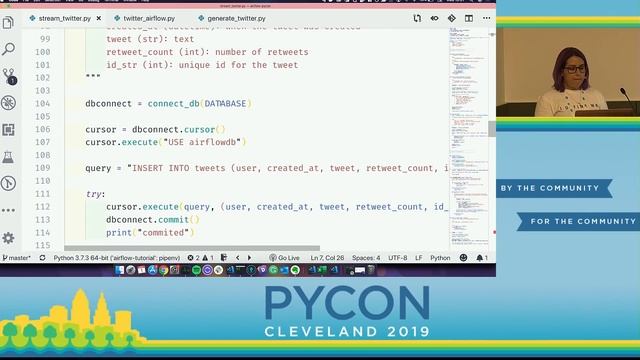 Tania Allard - Building data pipelines in Python: Airflow vs scripts soup - PyCon 2019 ...