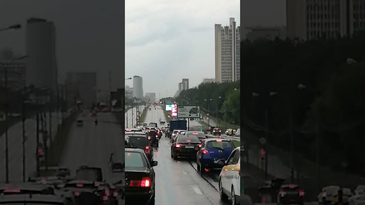 Москва тонет. Суперливень