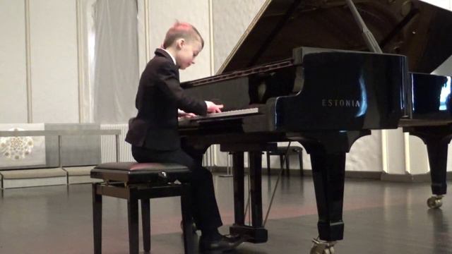 М.Мошковский. Этюд №7. Исп. Тимофей Харитоненко, 10 лет