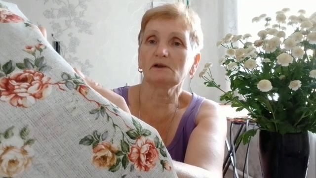 Сшила халат из бязи