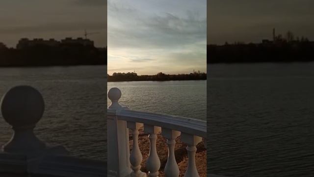 Закат на Волге