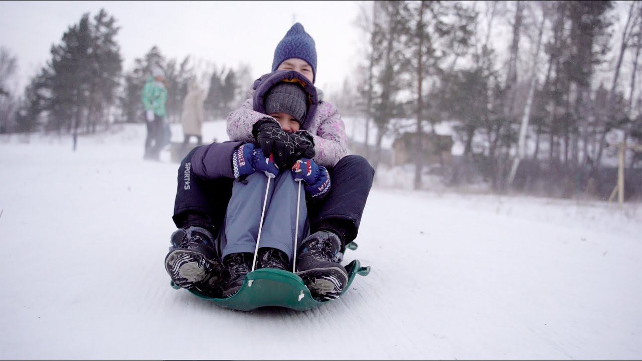 Катания на санках Метеор