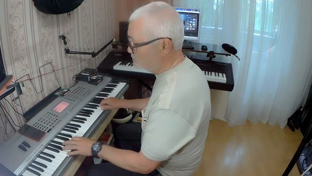 Гляжу в озера синие.кавер.Ketron sd1