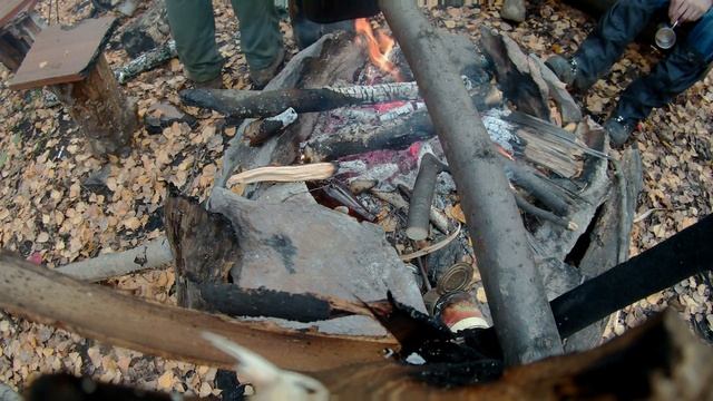 Октябрьская посиделка у костра