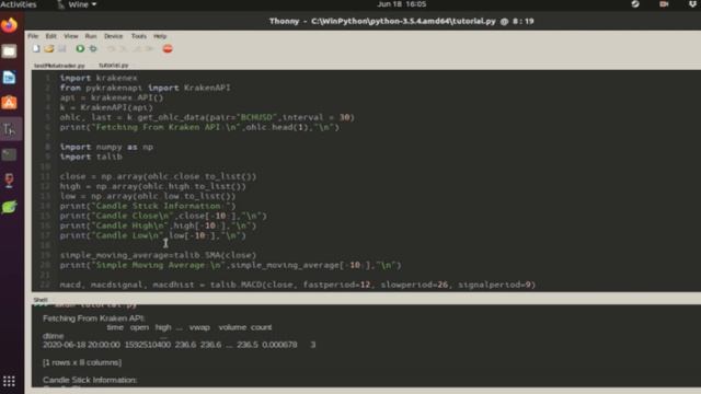How to use Trading Technical Indicators in 🐍Python | 🐍(TA-LIB ...