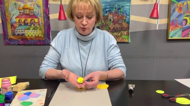 Мастер класс «Цветочная композиция «ПервоМай».