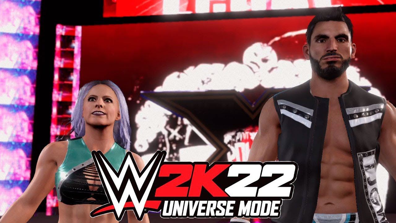 WWE 2K22 Universe mode - Смотрим режим, карьера за Рестлера