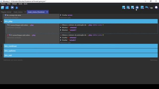 Game com GDevelop - 14 - Menu Principal parte 2 - смотреть видео онлайн от «MariaDB Проекты» в ...