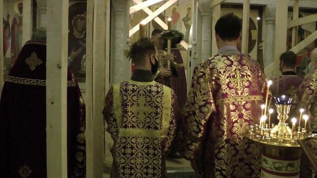 2021.04.03 - Воздвижение Животворящего Креста Господня. Храм Димитрия Солунского в Хорошеве. Москва