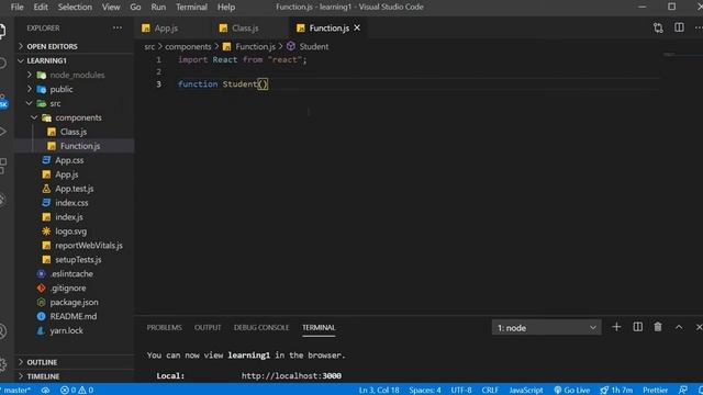 Getting started with ReactJS | Arrow function and Types of components | – смотреть онлайн видео ...