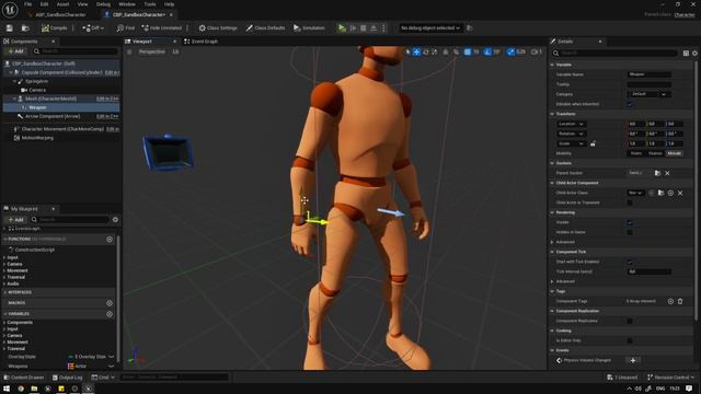 UE5 Game Animation Sample How to Add Overlay States (01)