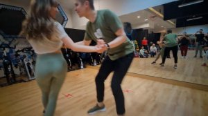Bachata Impro by Nikita & Klaudia